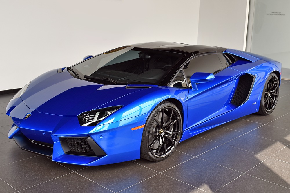 Lamborghini Aventador Azure Blue This Lamborghini Aventador S Went To